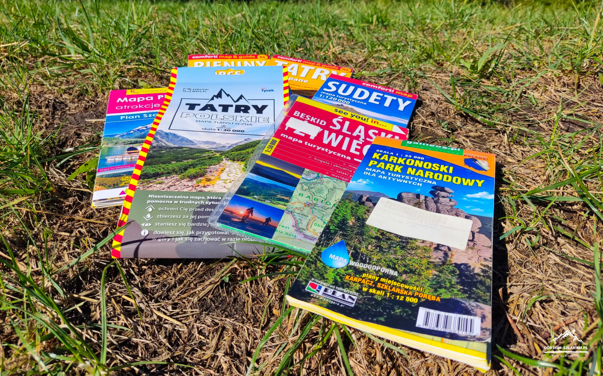 Mapy turystyczne, mapy w góry, rodzaje map turystycznych – Górskim Szlakiem