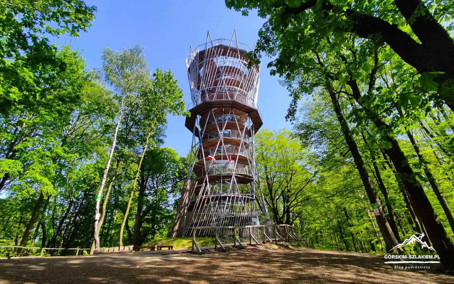 Wzgórze Gedymina – wieża widokowa w Szczawnie Zdrój. Zwiedzanie ...